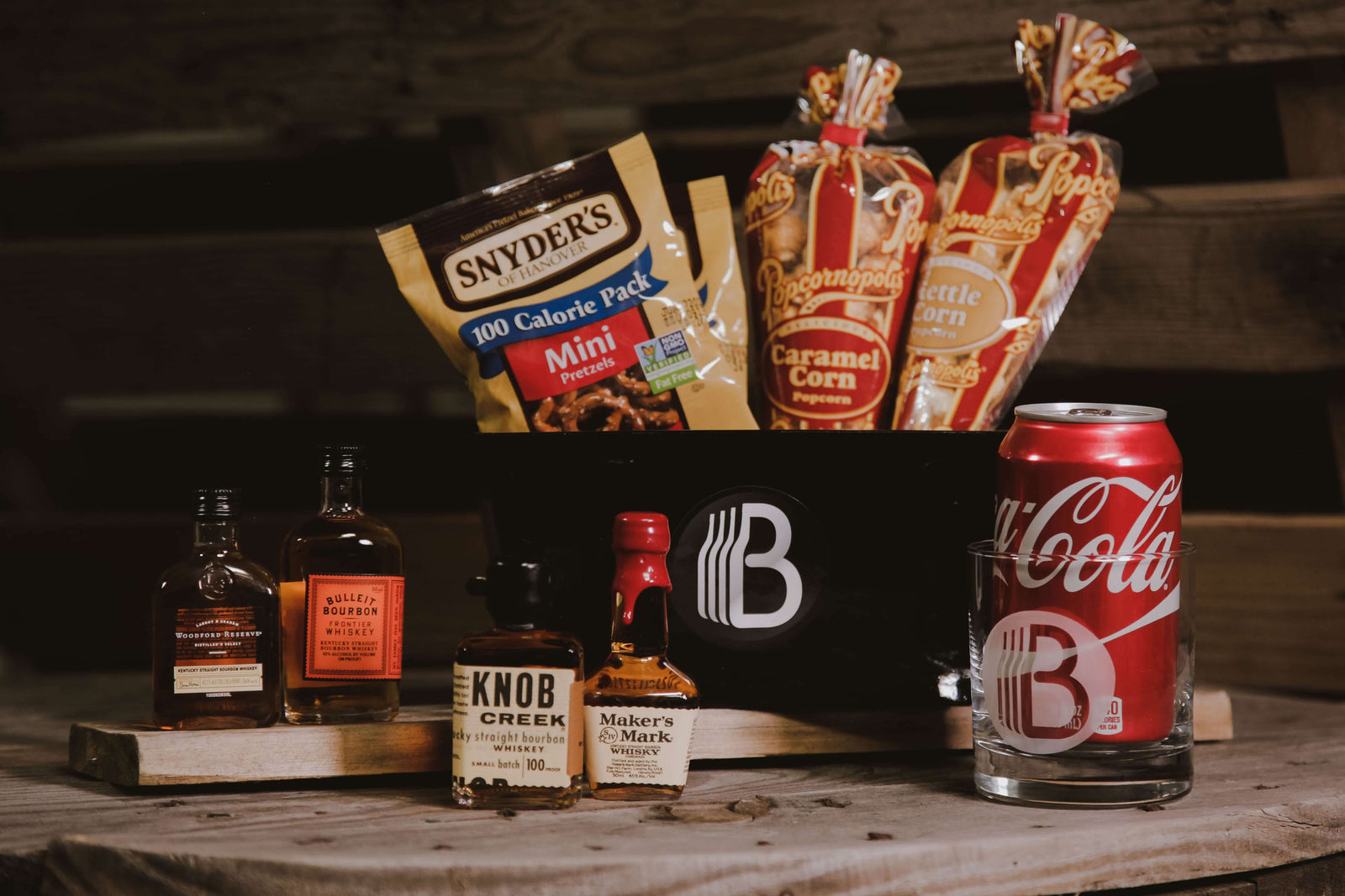 Whiskey & Bourbon Gift Sets | Custom Gift Baskets | BroBasket