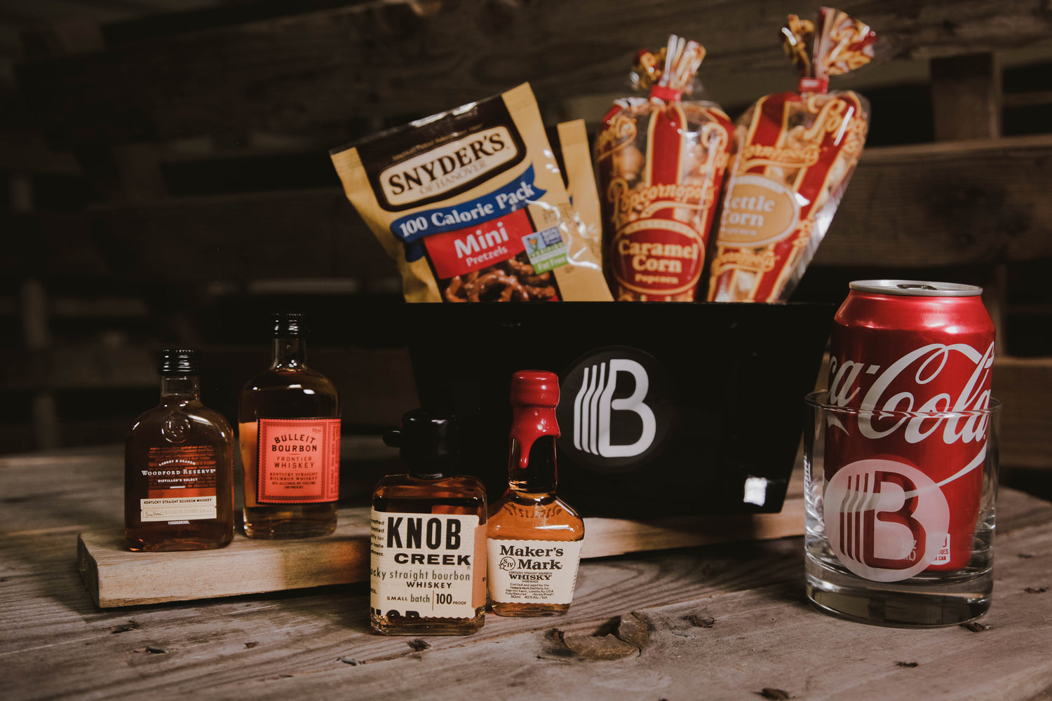 Bourbon Gift Sets | A Bite of Bourbon Sampler Gift – The BroBasket