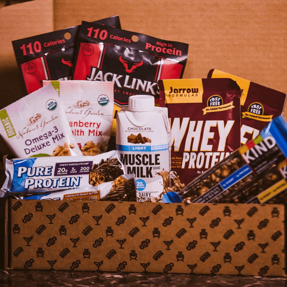 Fitness BroBox | Healthy Gift Basket for Men | The BroBasket