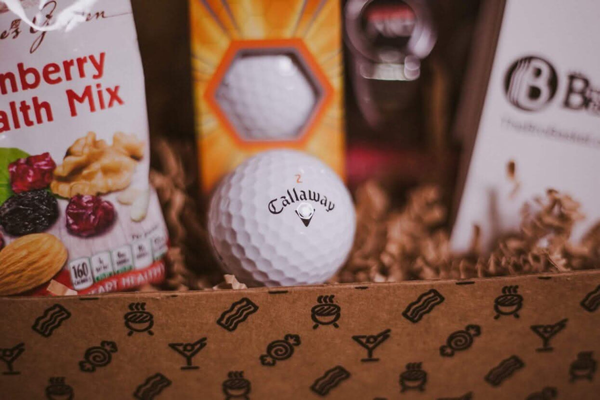 Golfer Gift Set BroBox | Golf Gift for Men | The BroBasket