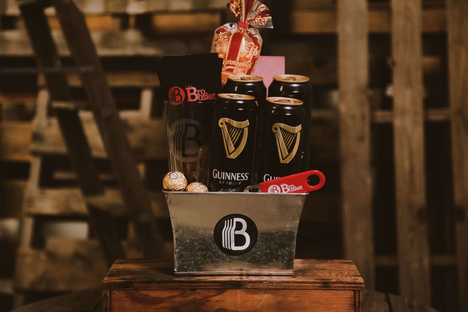 Guinness Beer Gift Basket | Ideal Gifts for Men | The BroBasket