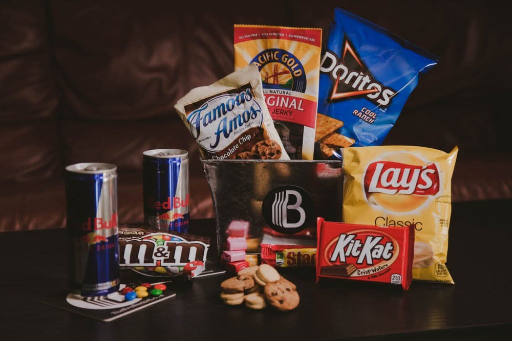 Mini Junk Foodie Gift Basket | Snack Gift | The BroBasket
