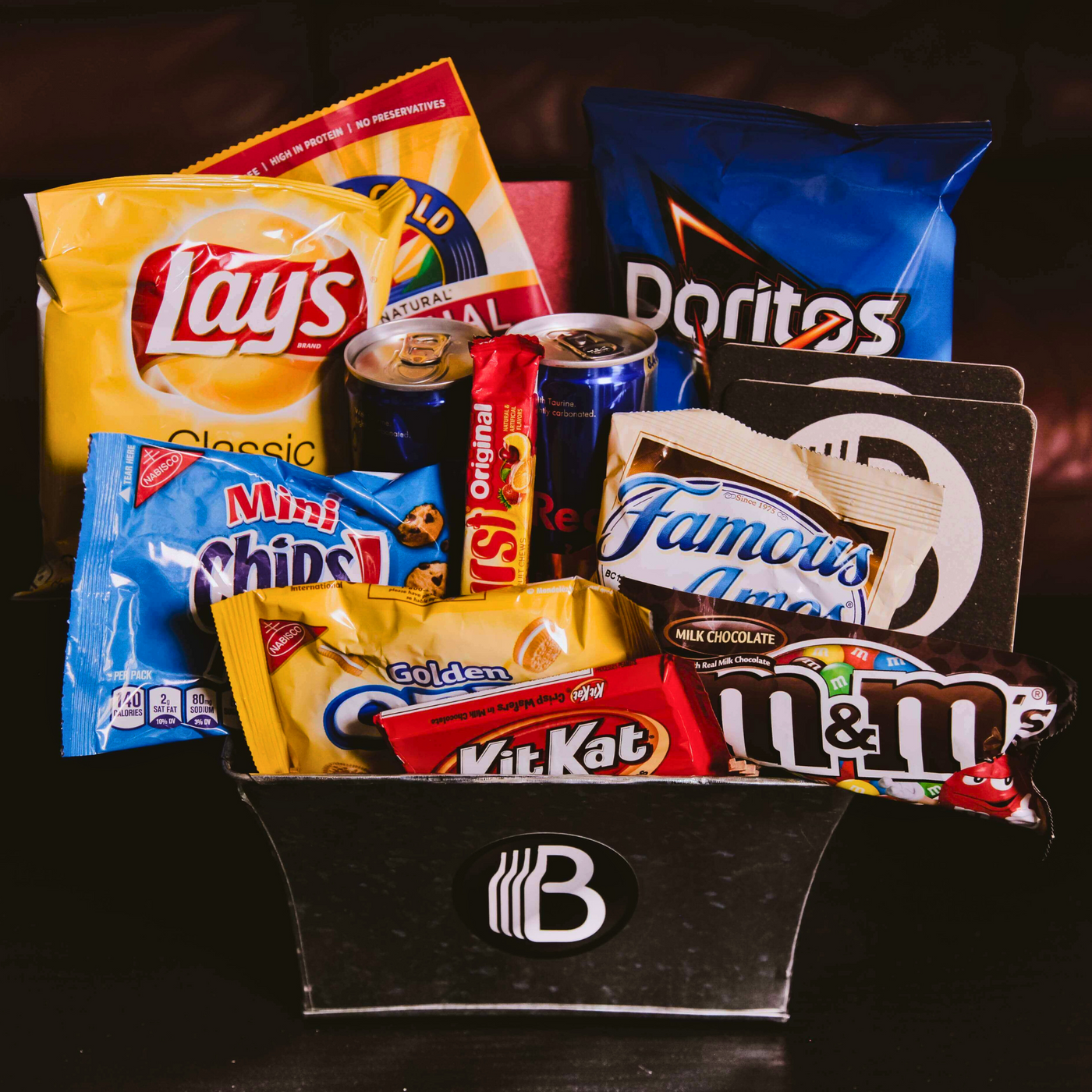 Mini Junk Foodie Gift Basket | Snack Gift | The BroBasket